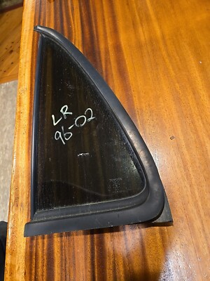 1996-2002 Toyota 4Runner Rear Left Door Quarter Window Glass OEM ...