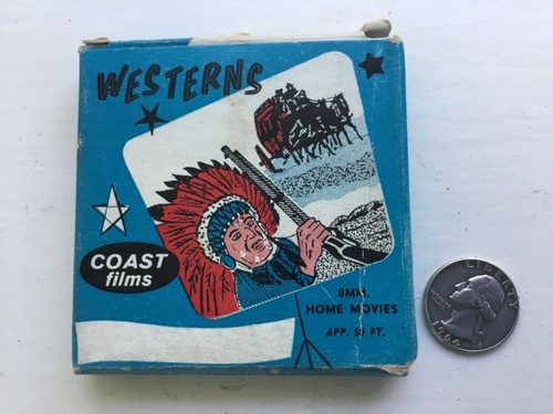 VTG WESTERNS W6 OUTLAW ROUNDUP THE COAST FILMS 8MM FILM HOME MOVIE RARE ...