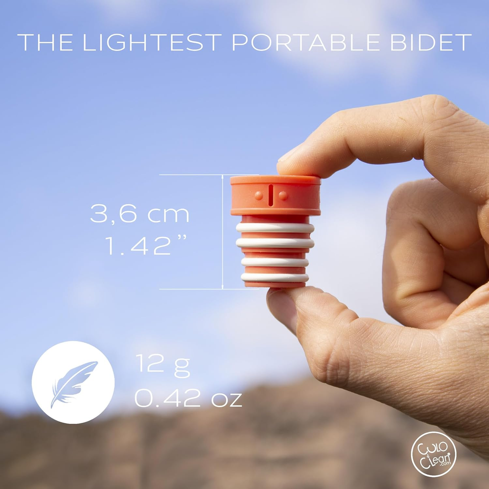 Culoclean Portable Bidet for Toilet, Travel, or Camping. Compatible ...