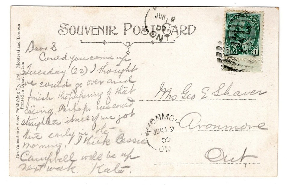 Ox Cart Habitant Life Studies QUEBEC 1909 Patriotic Valentine - Reuben ...