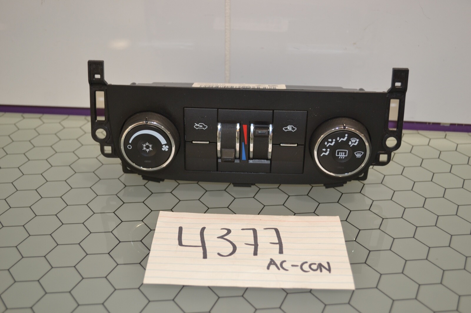 2006 - 2011 Chevrolet Impala AC and Heater Control Used Stock #4377-AC ...