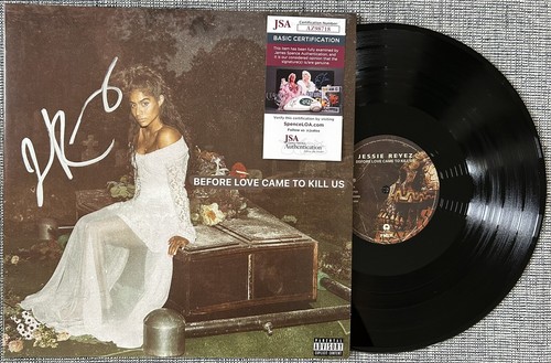 RARE JESSIE REYEZ BEFORE LOVE CAME TO KILL US SIGNED VINYL LP - JSA COA | eBay