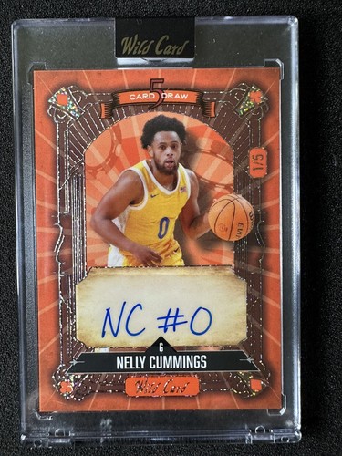 2023-24 Wild Card 5 Card Draw Nelly Cummings Auto 1/5 | eBay