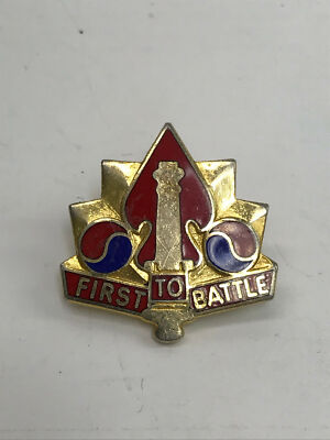 US Military Lapel Insignia Crest Pin ~ 5th Artillary Group Crest | eBay