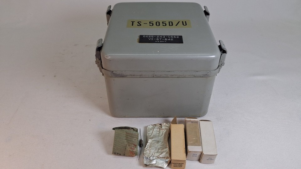 Rare US Military TS-505D/U Analog Vacuum Tube Multimeter | eBay