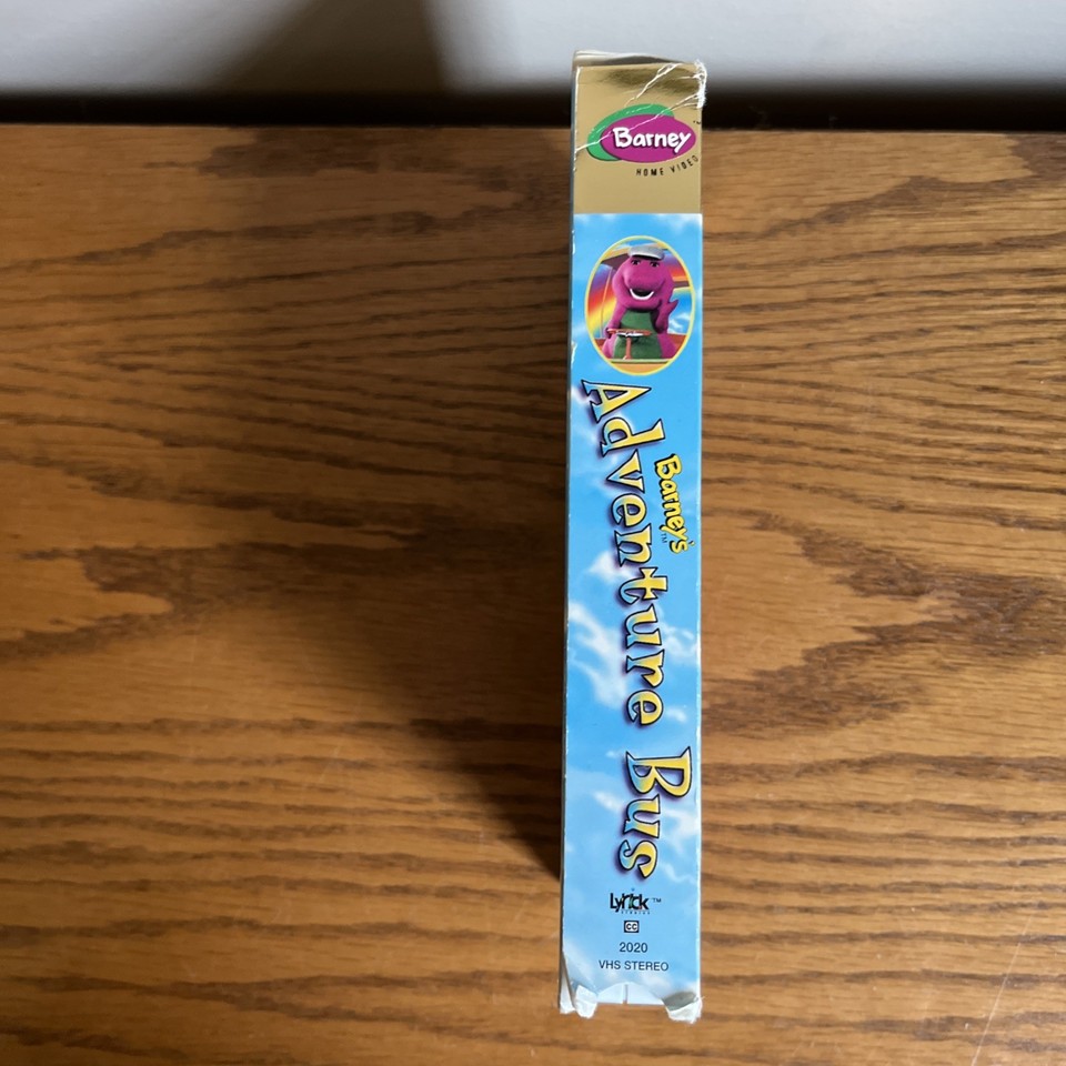 Barney - Barneys Adventure Bus (VHS, 1997) Classic Collection Video ...