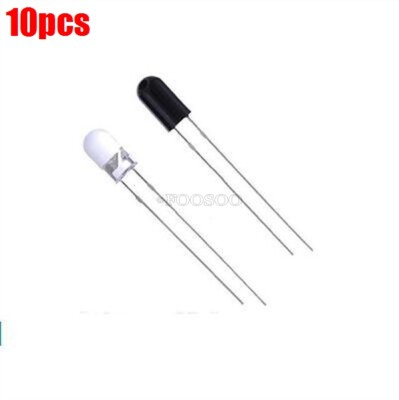 20Pcs 5Mm 940Nm Leds Infrared Emitter/Ir Receiver Diode 10Pairs gu | eBay