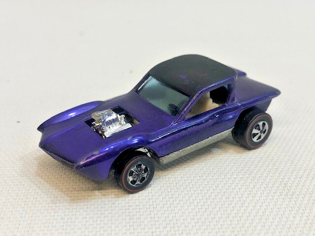 Hot Wheels Python Redline 1967 - Purple / Black Roof / Light Interior | eBay