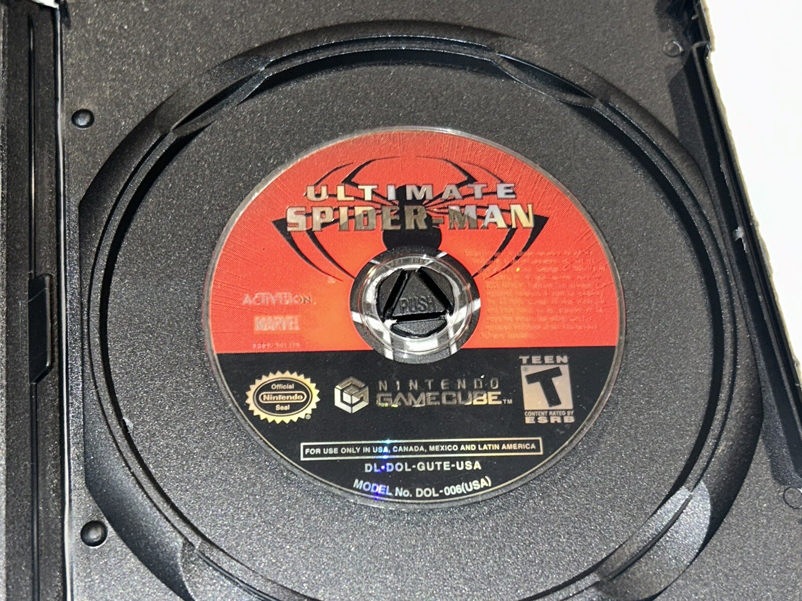 Ultimate Spiderman Nintendo Gamecube Disc Only - Working with ...