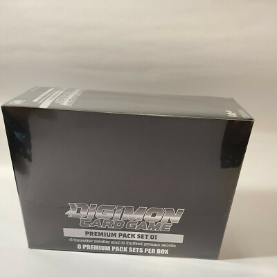 Digimon Cardgame Premium Pack Set 01 Boxes Factory Sealed PP01 V1.0 V1 ...