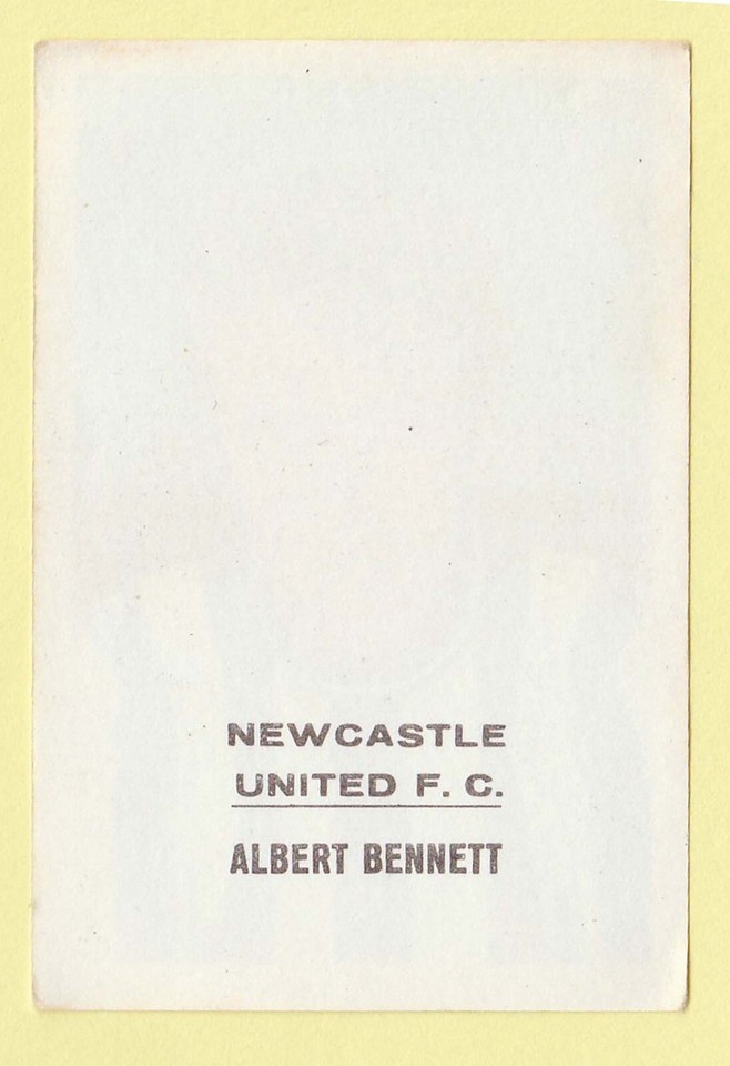 FKS 1967-1968 Rare Unused Soccer Football Sticker - Newcastle Utd ...