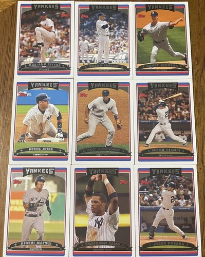 New York Yankees Topps Baseball Cards 2006 (9 Yankees Legends) 🔥🔥🔥 | eBay
