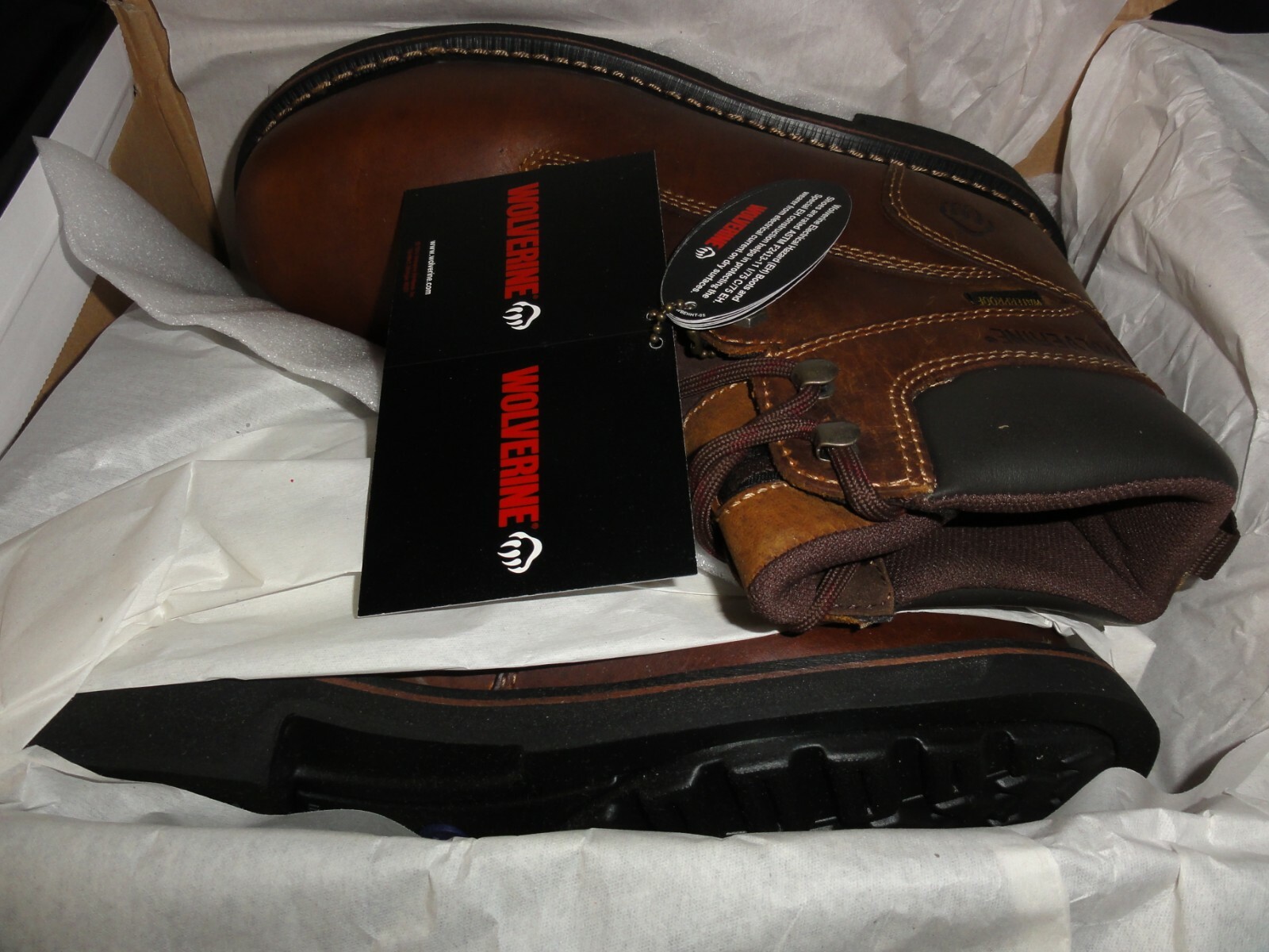 Wolverine Men's 6" Brek, W10080 Durashock Boots, Size 8M | eBay