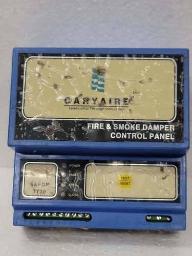CARYAIRE FIRE & SMOKE DAMPER CONTROL PANEL 230VAC USED!! | eBay