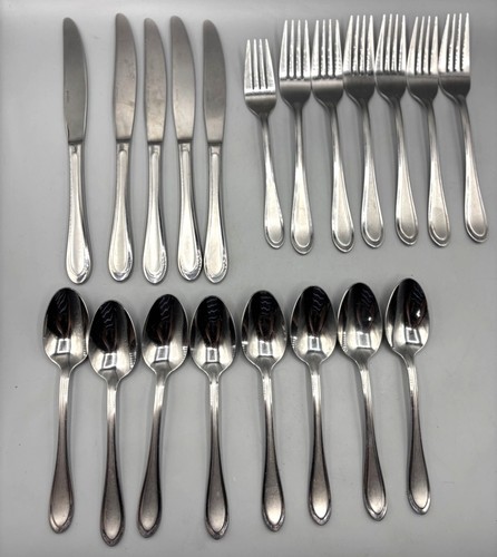 Oneida Joanne Stainless Steel Flatware Set 20 Pc | eBay