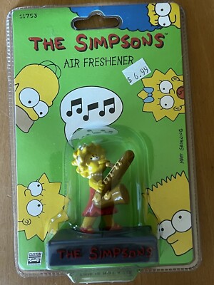Lisa Simpson 1997 The Simpsons Car Air Freshener, Mint Condition in ...