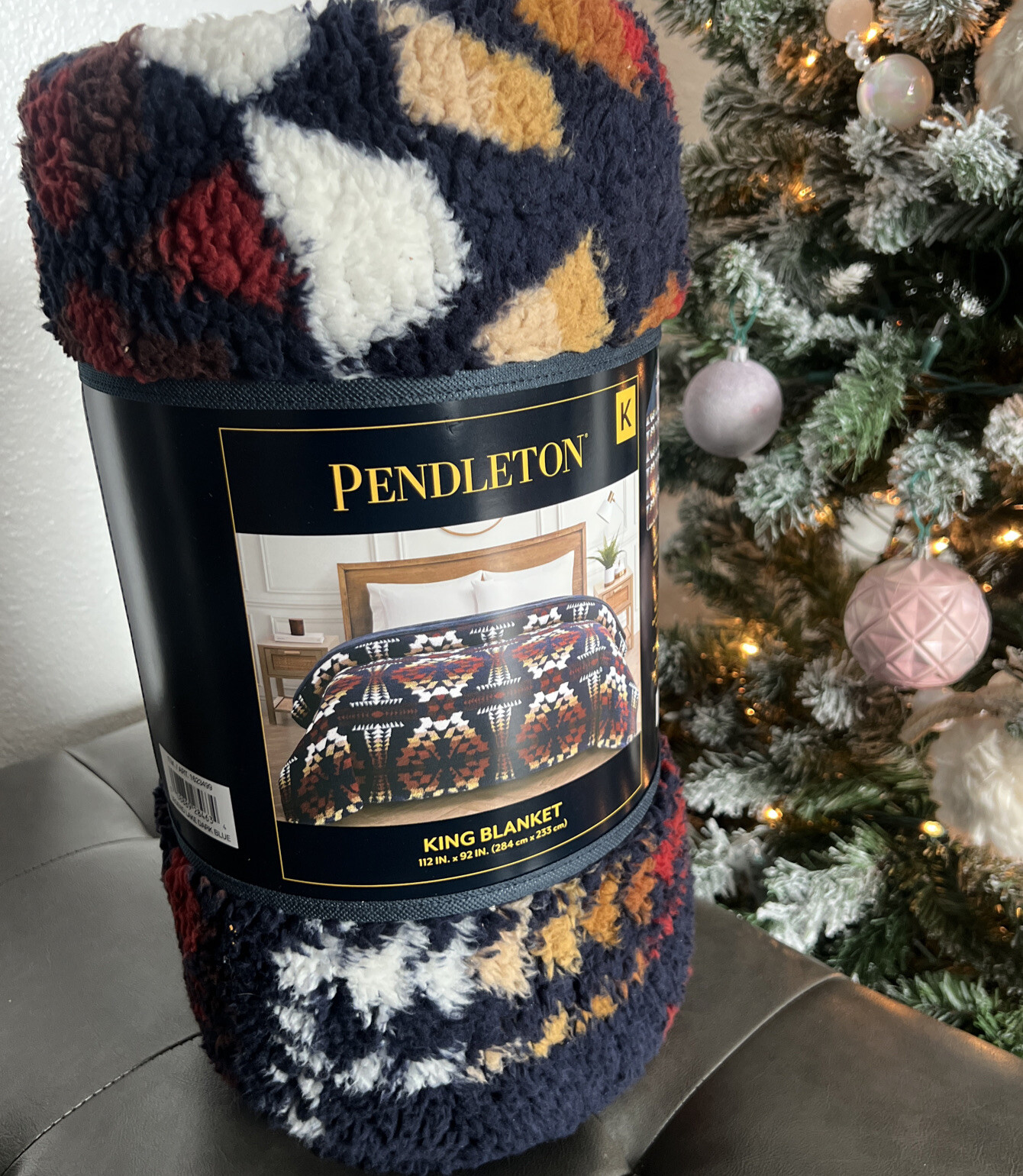 Pendleton Sherpa Fleece Blanket - Blue (1623499) for sale online | eBay