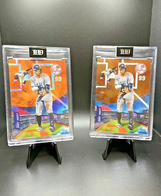 Aaron Judge Topps Project100 Card No. 86 - Deluxe Ed. ( /100 and /3999 ...