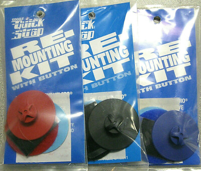 FACTORY EFFEX GOGGLE QUICK STRAP RE-MOUNTING KIT - RED/WHITE/BLUE/BLACK ...