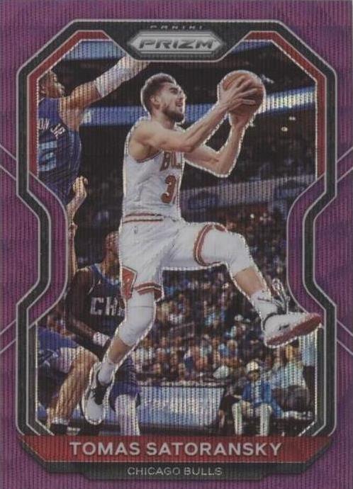 2020-21 Panini Prizm - Tomas Satoransky #183 Purple Wave Prizm for sale ...