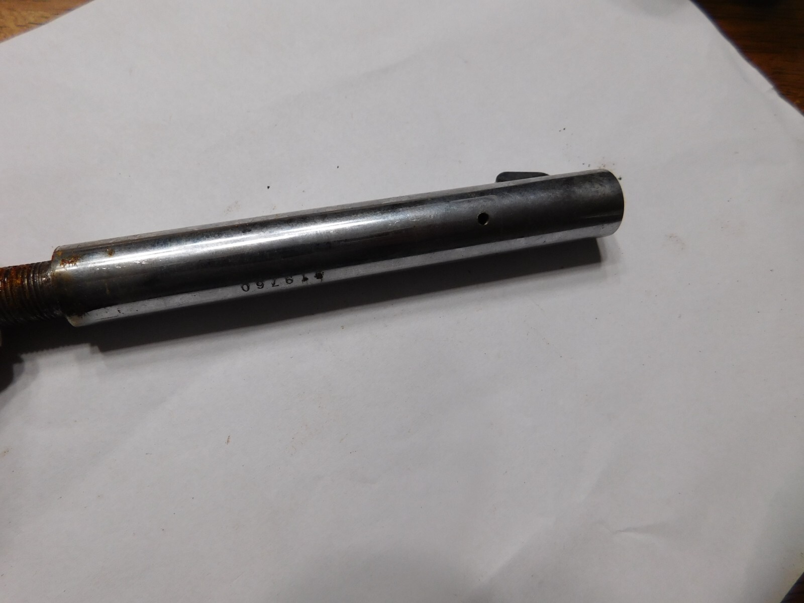 Herbert Schmidt 22 lr Revolver PARTS HS-15 Hawes Barrel Silver NOS | eBay