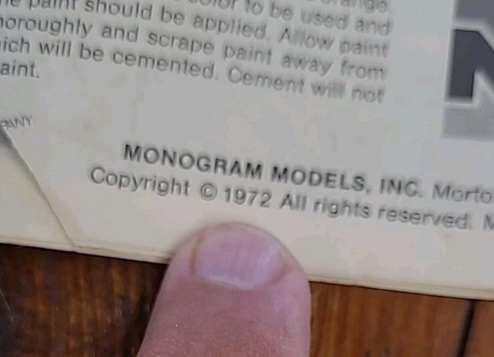 VTG~1/24~1972~MONOGRAM~ TOM DANIEL~VANDAL STREET VAN ~MINI BIKE~KIT ...