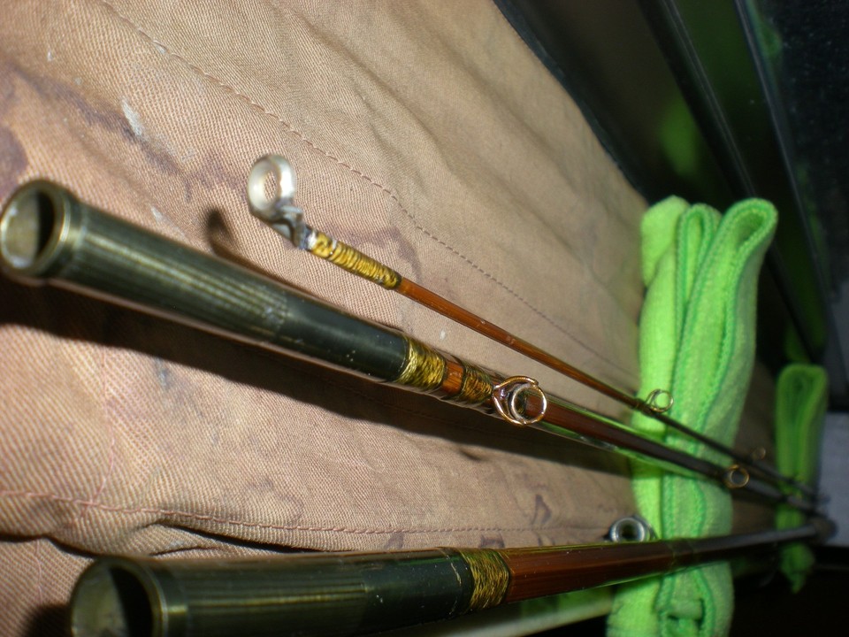Vintage, Millward's ''Flylite'' Split-Cane Fly Rod 9' 3/1 7-8wt.est. 6 ...
