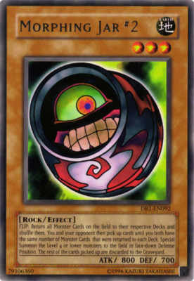 Morphing Jar #2 DB1-EN092 Rare Mint Dark Beginning 1 YuGiOh | eBay