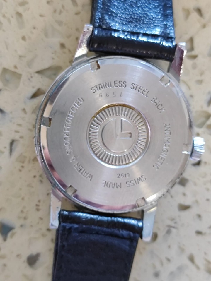 LANCO WATCH Men's from 1960's Hand Wind Cal 1004N working need service ...