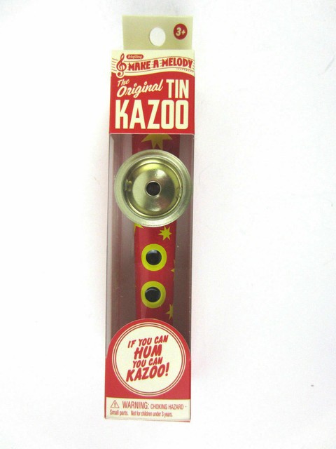 Green & Blue Kazoo by Schylling Instrument All Metal Hum Humming for ...