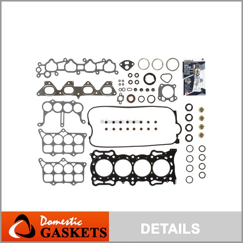 Fits 92-96 Honda Prelude S 90-93 Accord 2.2 MLS Head Gasket Set F22A4 ...