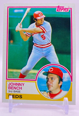 1983 Johnny Bench Topps #60 | eBay