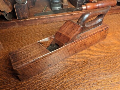 Unusual Roman-style handled 15 & 1/4” Badger Plane | eBay