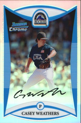 2008 Bowman Draft Picks & Prospects - Prospects Chrome Refractor # ...