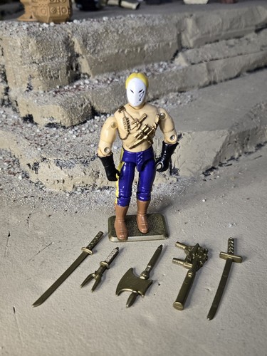 Hasbro Gi Joe 1993 Vintage Original Street Fighter VEGA 3.75" LOOSE ...