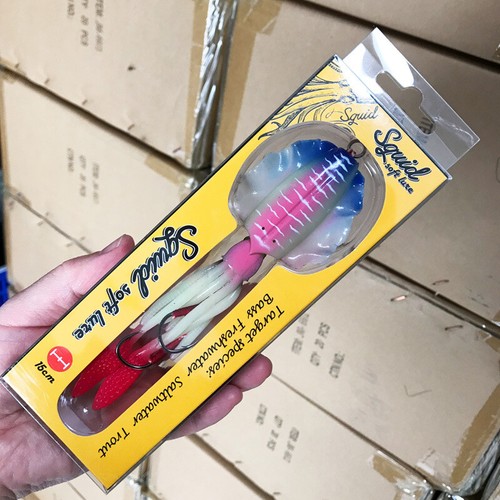 Deep Sea Squid Bait 60G Bionic Octopus Iron Hook Sea Fishing Luya Soft ...