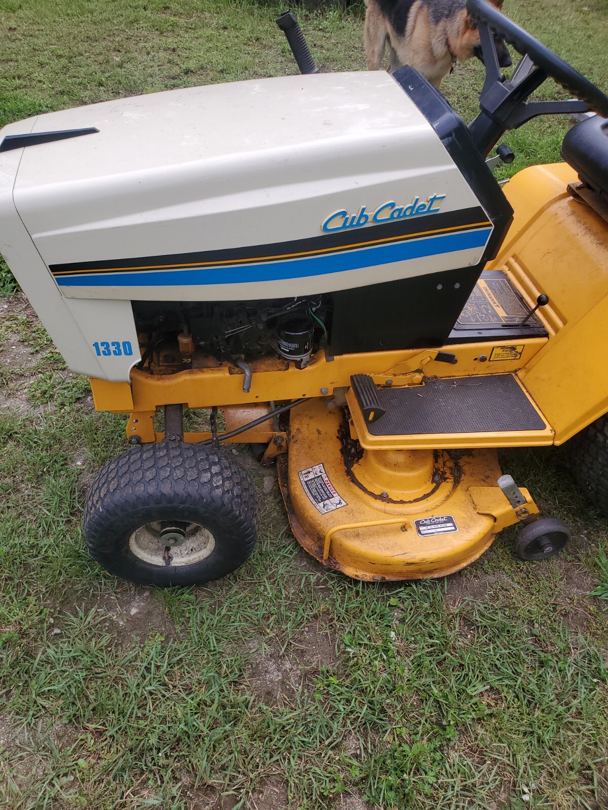 CUB CADET 1330 LAWN TRACTOR W Deck RUNS FOR PARTS REPAIR IN NY | eBay