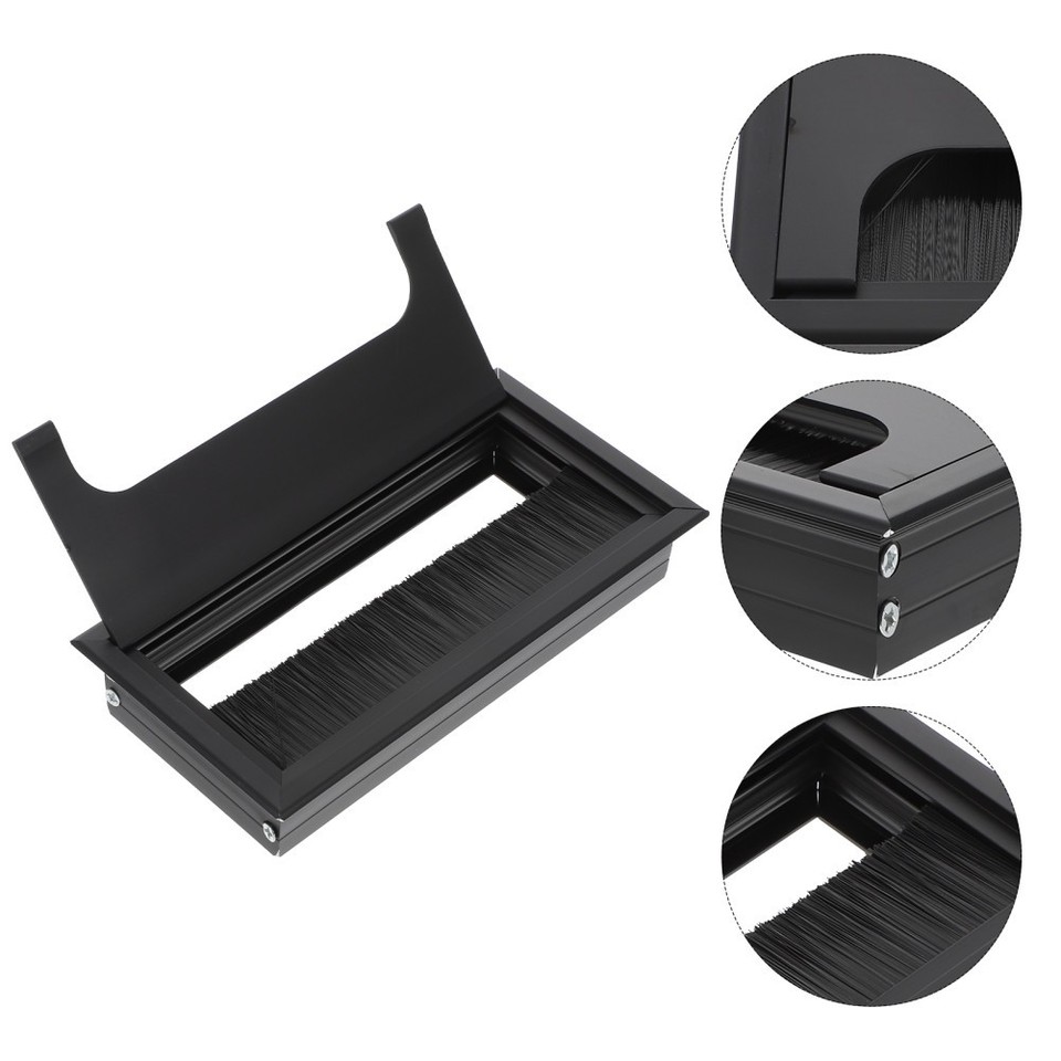 Cord Cable Grommets PC Desk Cable Cord Organizer Aluminum Alloy Wire ...