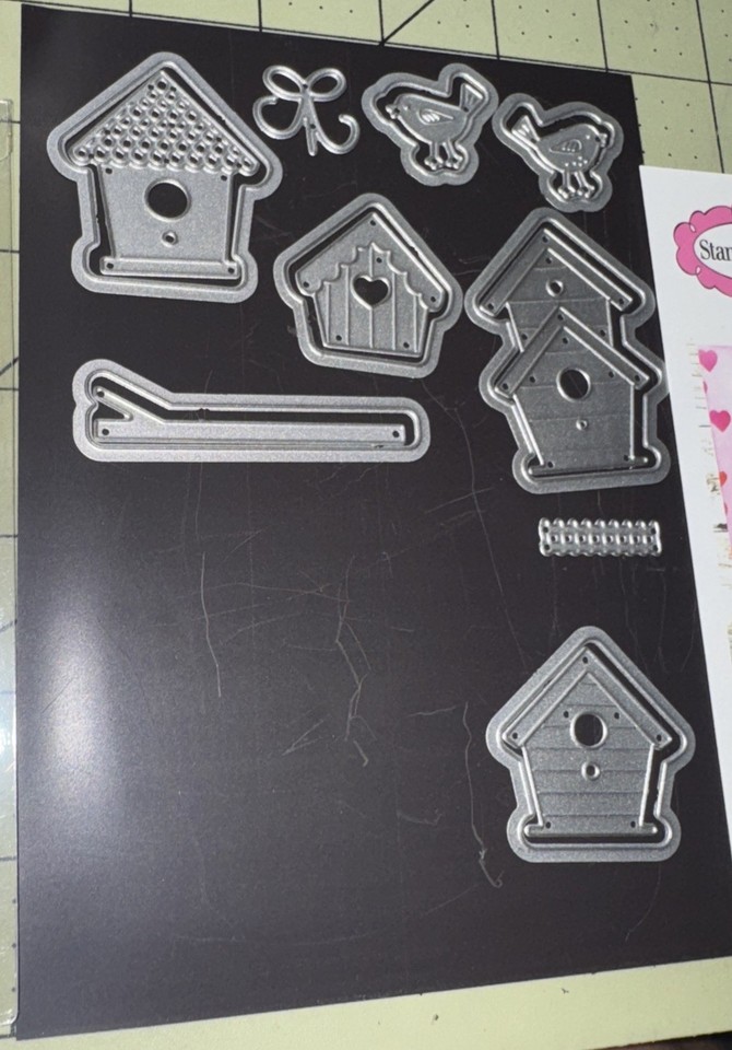 Stamps Of Life Bird Houses Stamp & Die Set Birdhouse 2 Stamp | eBay