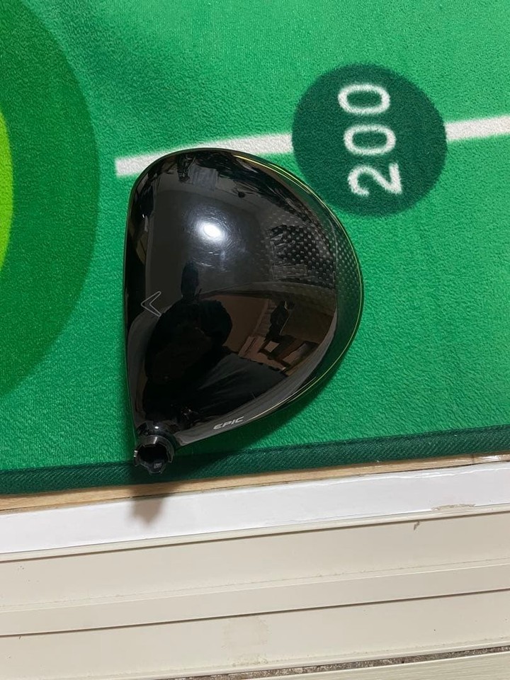 Callaway Epic Flash Sub Zero Double Diamond Head 9° Deep Face Head Only ...