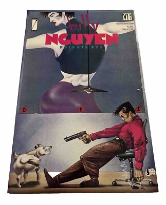 Billy Nguyen: Private Eye #1 Mar. 1988 Attitude Zone Comics VF/NM (box18) | eBay