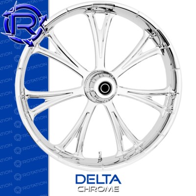 Suzuki M109R Rotation Delta Chrome Custom Motorcycle Wheels & Tires ...