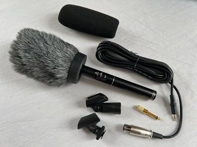 Camera Interview Microphone kit - Long Shotgun Condenser mic with ...