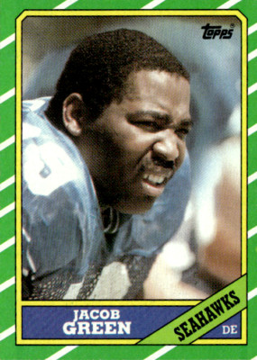 1986 Topps #206 Jacob Green | eBay