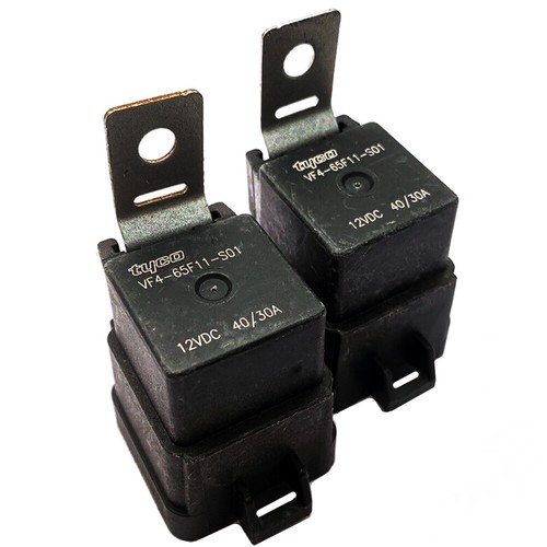 2PCS TYCO VF4-65F11-S01 12VDC 40/30A Automotive Relay 5Pins | eBay