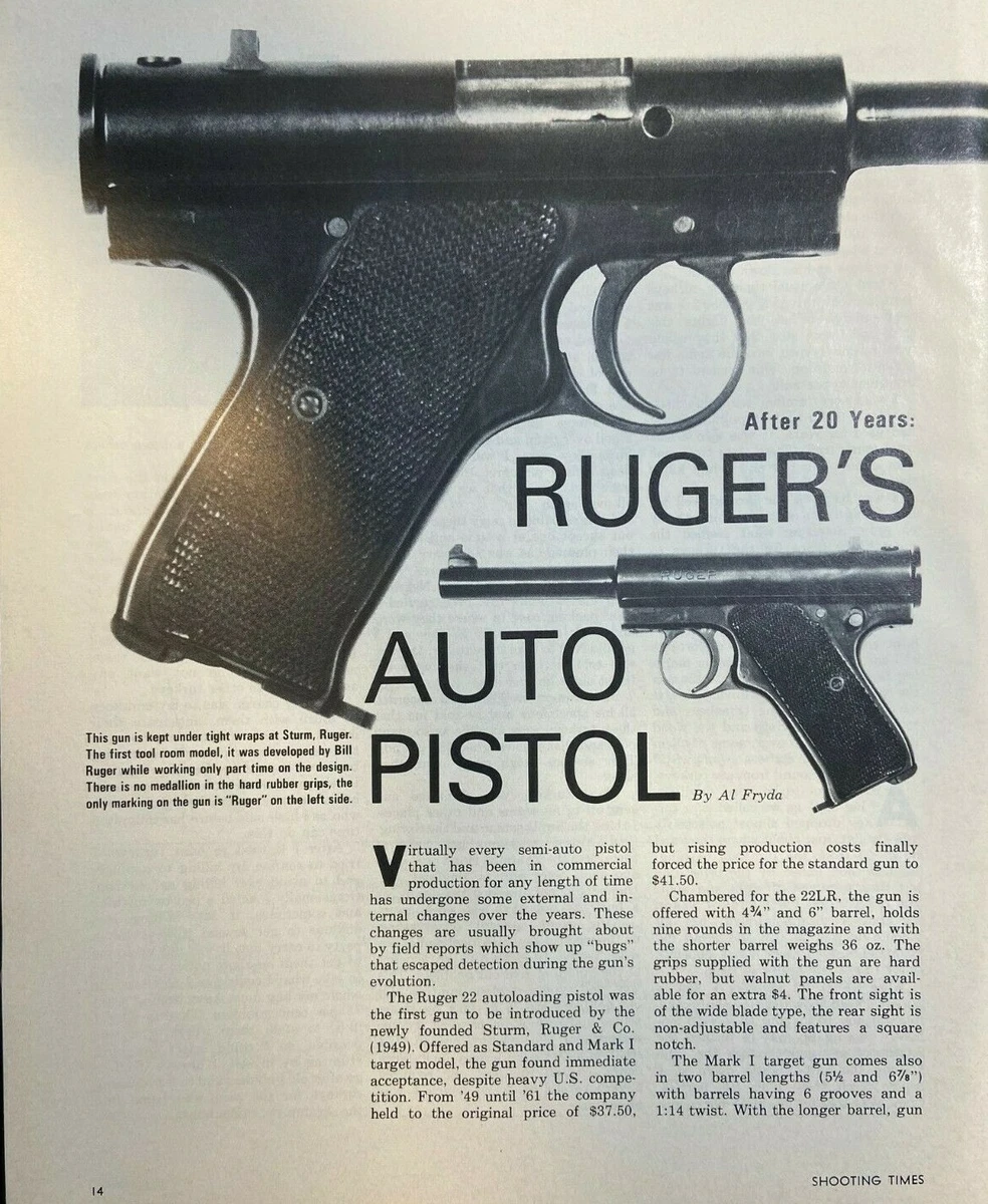 Ruger Semi Auto Pistols