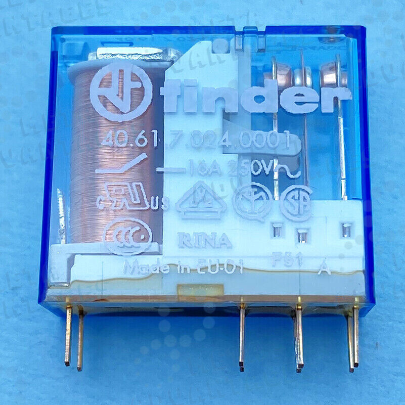 1pcs Finder 40.61.7.024.0001 24VDC Power Relay 8Pins 16A 250V | eBay