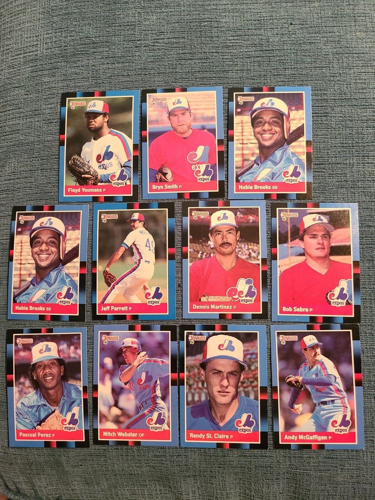 1988 Donruss Baseball Cards - Lot of 272 Cards ~ Hall of Famers, MVPs ...