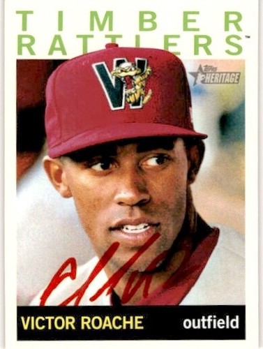 2013 Topps Heritage Minor League #ROA-MON Mike O'Neill Real One ...