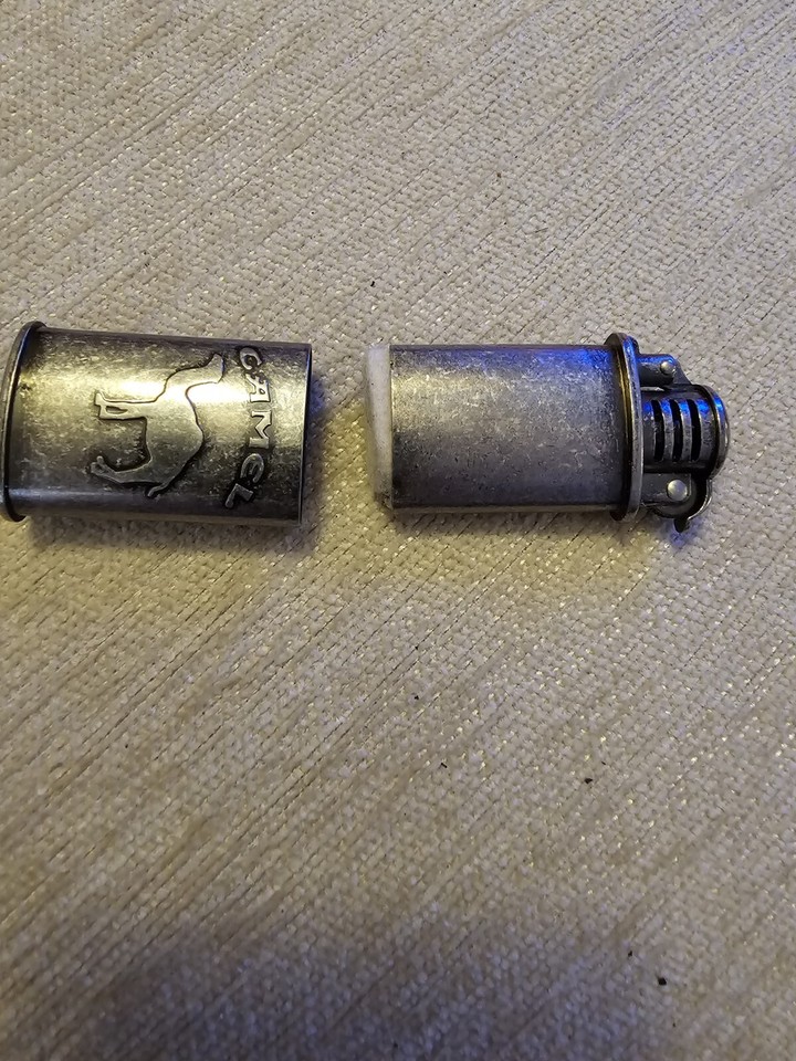Vintage Camel Reusable Metal Pocket Lighter Brand New | eBay